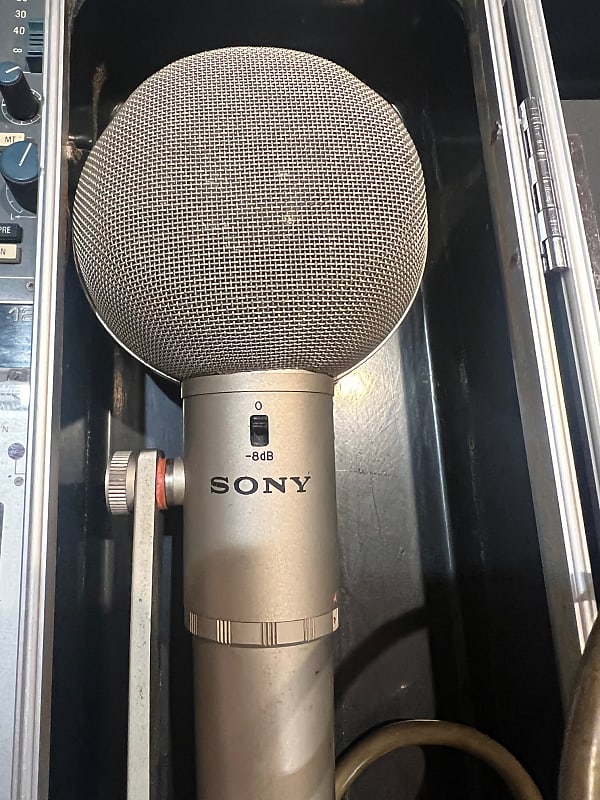 Rare Vintage Sony C500 Microphone Serviced | Reverb