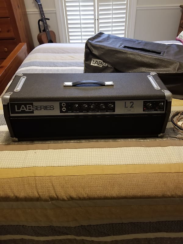 Lab Series L2 Bass Head 100 watt with cover 1979 Black | Reverb