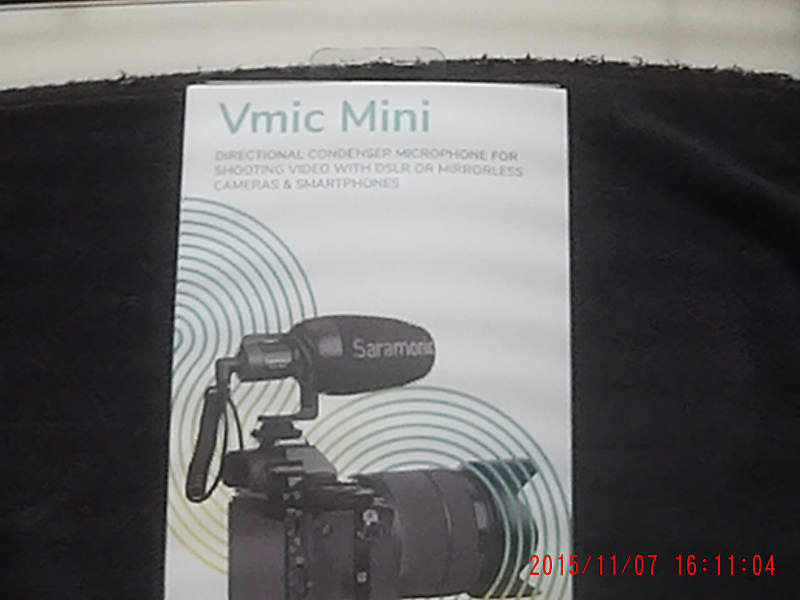 Saramonic Vmic Mini 2021 Black | Reverb