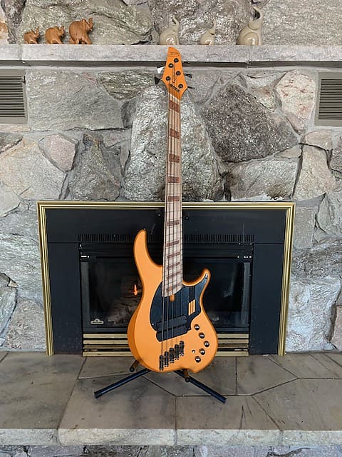 Dingwall NG2 5 string - Lamborghini Matte Pearl Orange | Reverb
