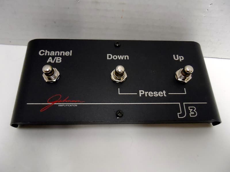 JOHNSON AMPLIFICATION J3 J 3 Button multi-function FOOT | Reverb UK