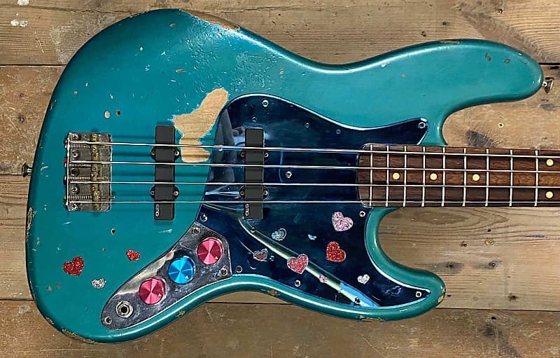 Fender Jazz Bass Custom Shop (Ex Andrew Levy) - Lake Placid | Reverb