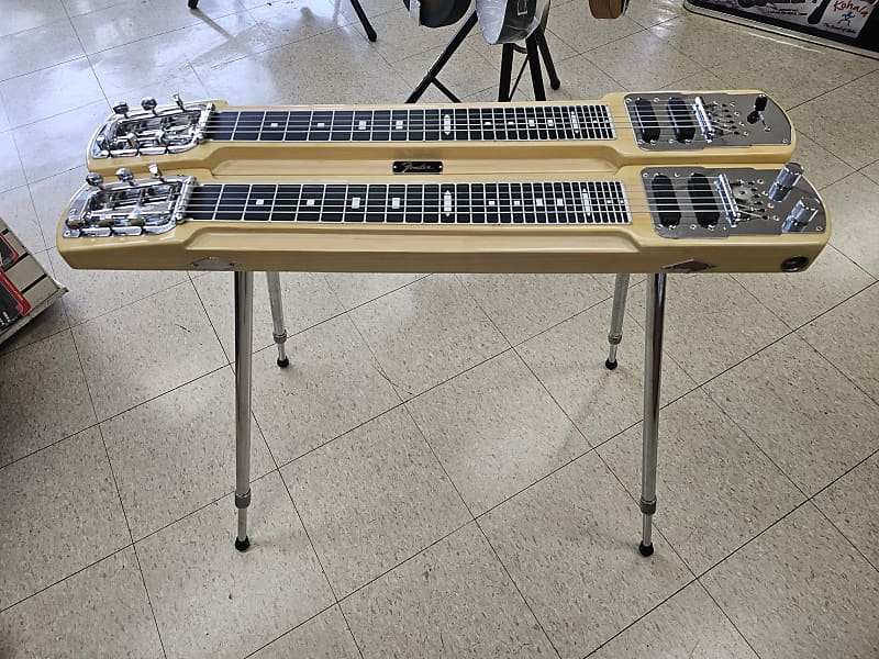 Fender Stringmaster D6 Double 6 Steel 1970's Blonde | Reverb