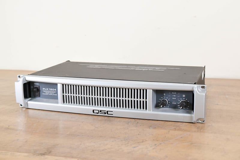 QSC PLX1804 Two-Channel Power Amplifier (church owned) | Reverb