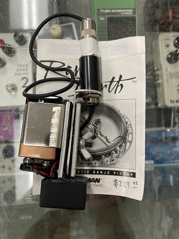 Fishman Gold Tone Rare Earth banjo pickup | Reverb