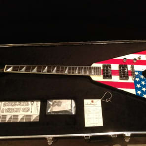 Jackson Y2KV - Dave Mustaine USA Flag | Reverb