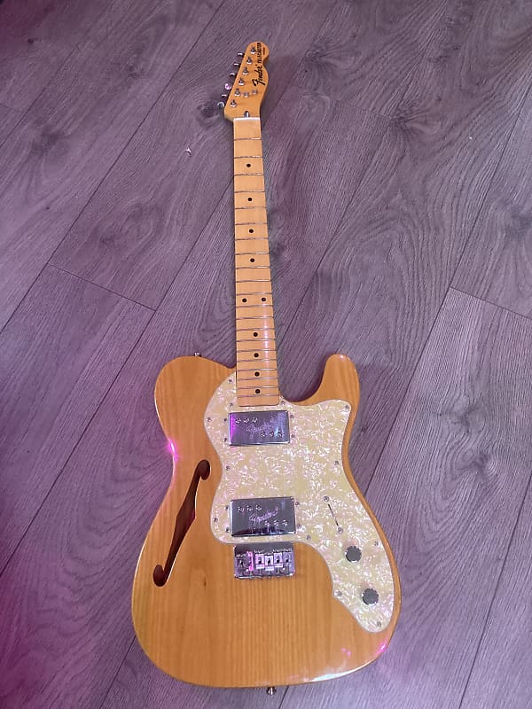 Fender Thinline Telecaster ‘72 Reissue 1999 Natural | Reverb