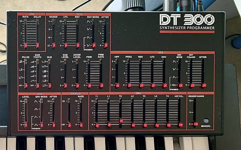 Dtronics DT-300 Alpha Juno Programmer Roland PG-300 Clone | Reverb