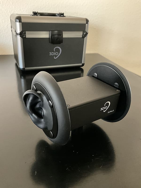 3Dio Free Space Pro II Binaural Microphone 2019 - Black | Reverb