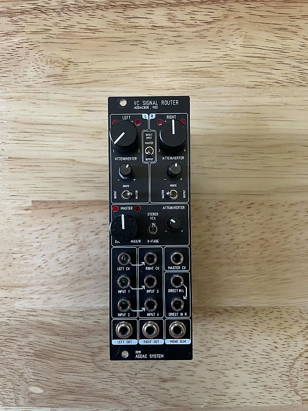 ADDAC VC Signal Router 2023 - Black | Reverb