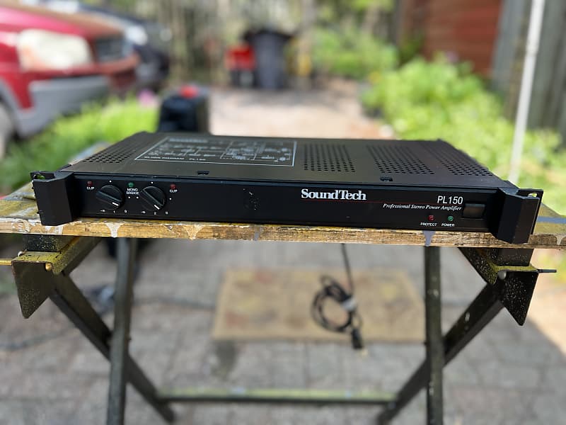 SoundTech PL150 - 150watt Power Amplifier | Reverb