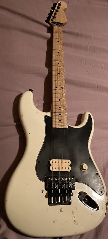 Super Strat Partscaster Custom Musikraft Franky neck | Reverb