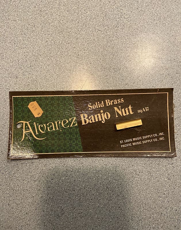 Alvarez Solid Brass Banjo Nut | Reverb