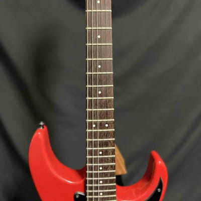 Fernandes FR-55 Revolver 1990s - Red/Black with Soft case | Reverb