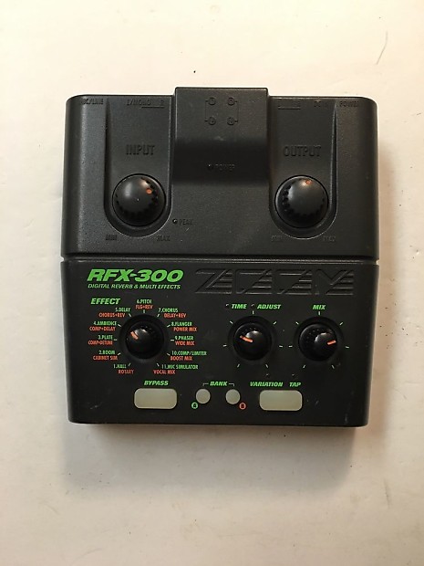 Zoom RFX-300 Digital Reverb & Multi Effects Processor Rare | Reverb