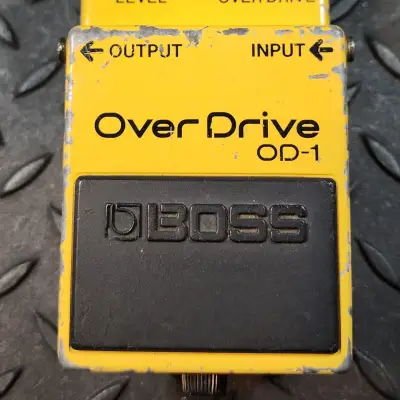 Boss Analogman Modded OD-1 Overdrive Vintage Chip Mod MIJ ACA | Reverb