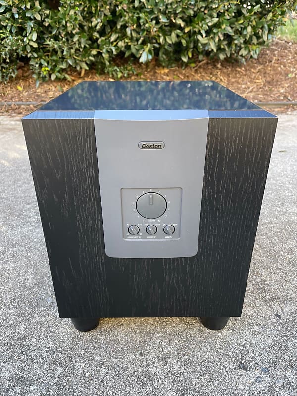 Boston Acoustics PV 1000 PowerVent Powered Subwoofer Real | Reverb