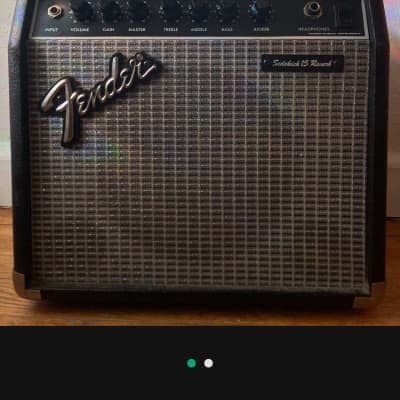 Fender Sidekick 15 Reverb Early-90s - Black | Reverb