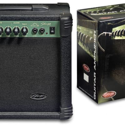 Stagg 15 Watt RMS Guitar Amplifier w/ Digital Reverb - 15 GA | Reverb