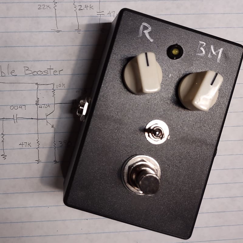 Double Treble Booster Pedal | Reverb