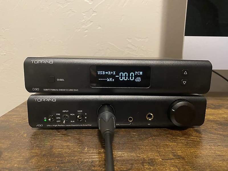 Topping A90/D90 Combo Stack - Black | Reverb