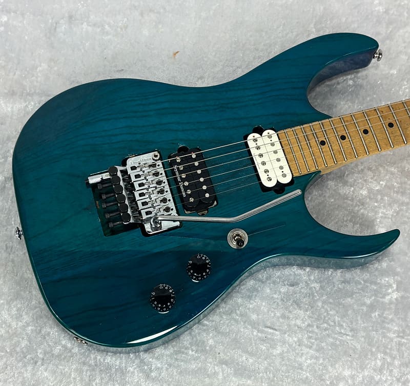 Ed Roman Scorpion Picasso electric guitar with case | Reverb