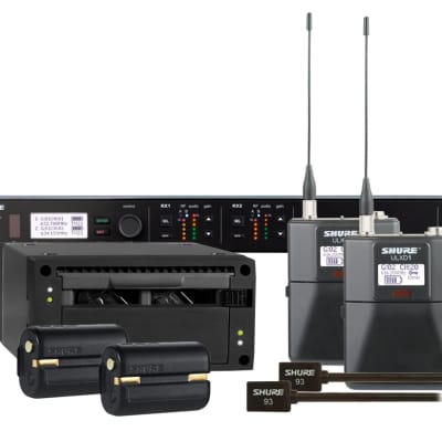 Shure AXT400 Axient Dual Channel Receiver (church owned Shure AXT400 Axient Dual Channel Receiver (church owned