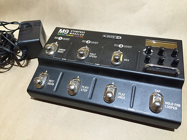 Line 6 M9 Stompbox Modeler multi effect pedal with box and | Reverb UK