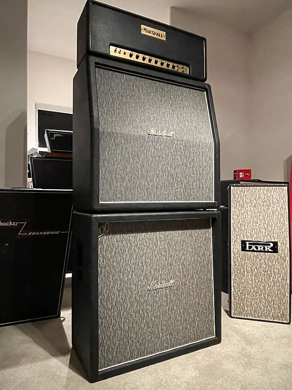 Marshall Plexi JTM-45/100 Pinstripe Full Stack circa 1965-66 | Reverb