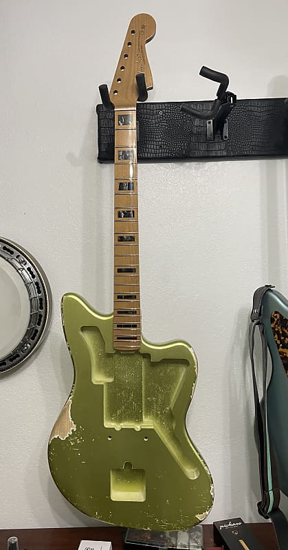 MJT Aged Guitars / Fender Jazzmaster-Style Partcaster Husk ~ | Reverb