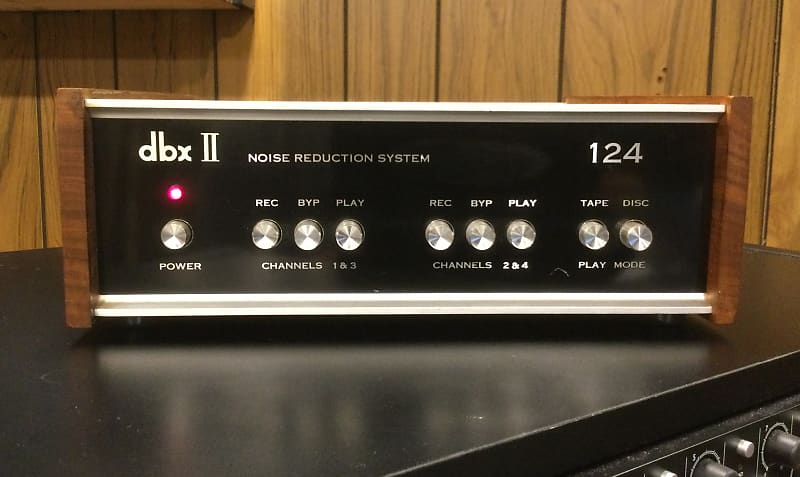dbx 124 Type 2 noise reduction/ 4-channel/ mid-1970s RARE | Reverb