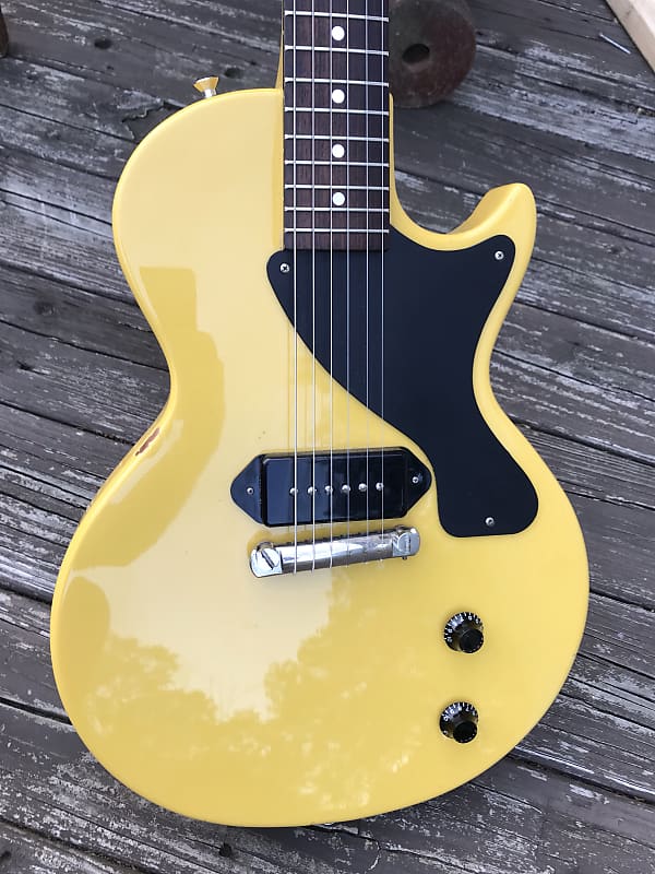 Greco EJR-600 Les Paul Jr 1987 TV Yellow | Reverb