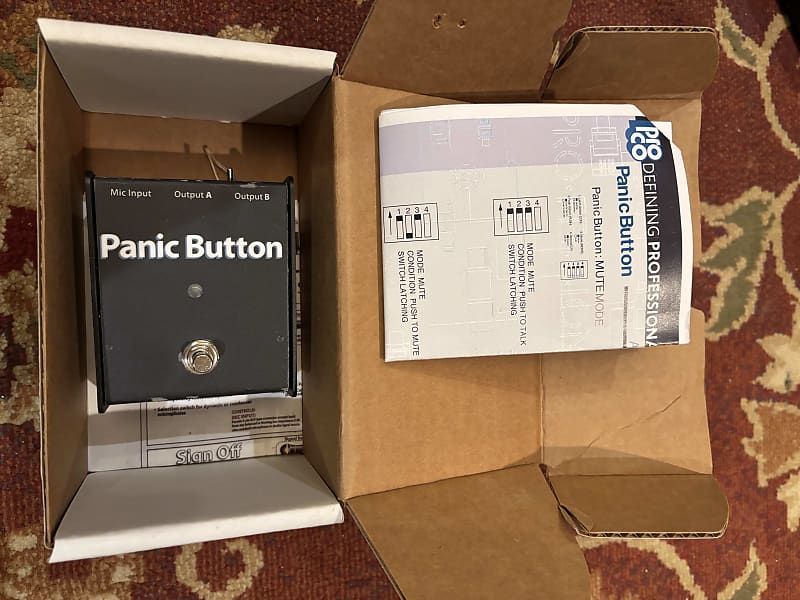 Pro Co Panic Button | Reverb