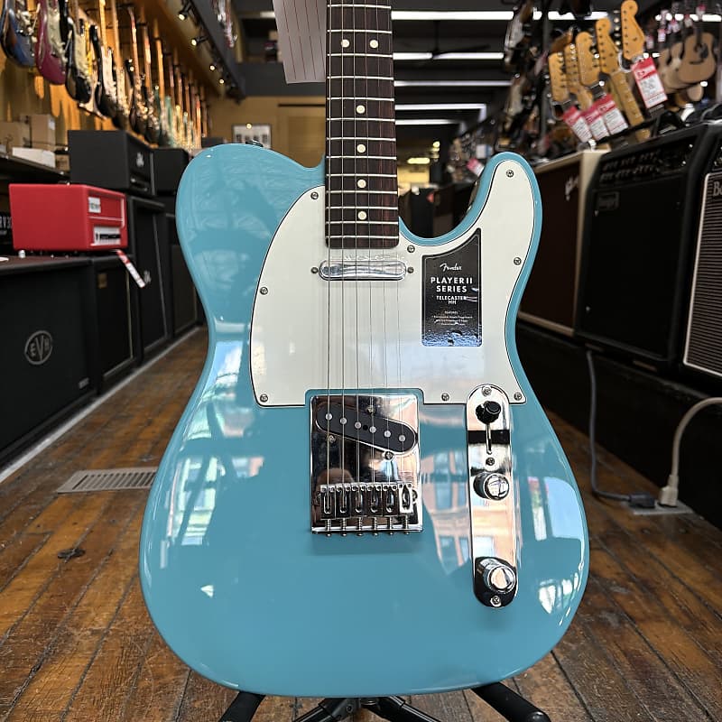 Fender Player II Telecaster Aquatone Blue w/Rosewood | Reverb