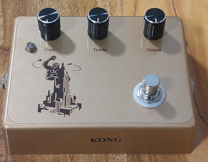 Kong Transparent Overdrive Guitar Pedal - Handcrafted in the | Reverb