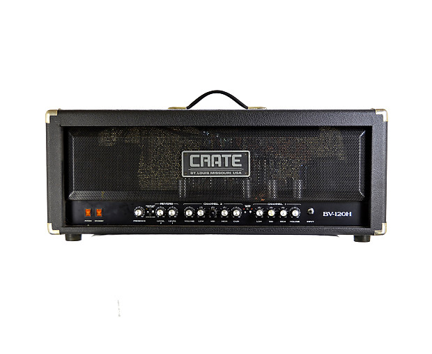 Crate BV-120H Blue Voodoo 120w Class A Tube Guitar Amp Head | Reverb