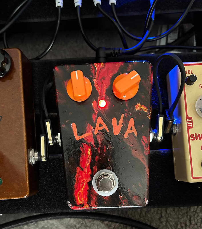 Lava Fuzz Custom Germanium Fuzzrite clone- one of a kind! | Reverb