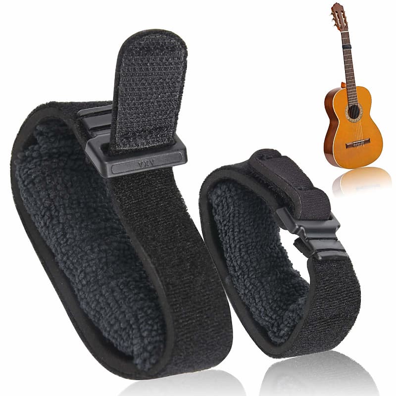 2Pcs Guitar String Mute Dampener, Guitar String Cover Belt, | Reverb