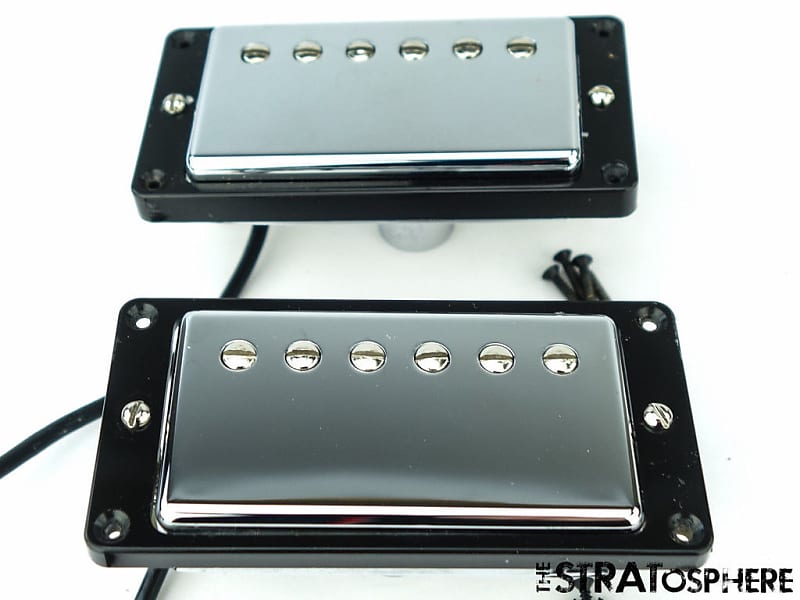 USA Gibson SG '61 Humbucker PICKUP SET Chrome Quick Connect | Reverb
