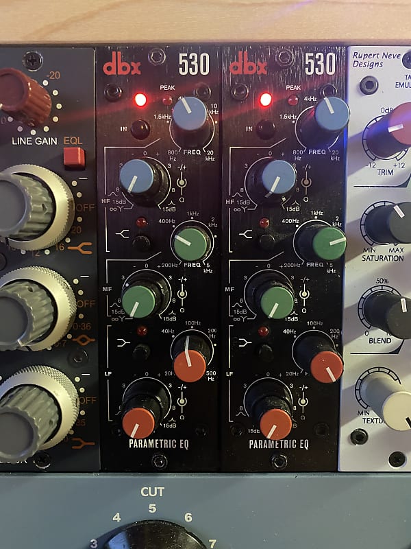 dbx 530 500 Series Equalizer PAIR | Reverb