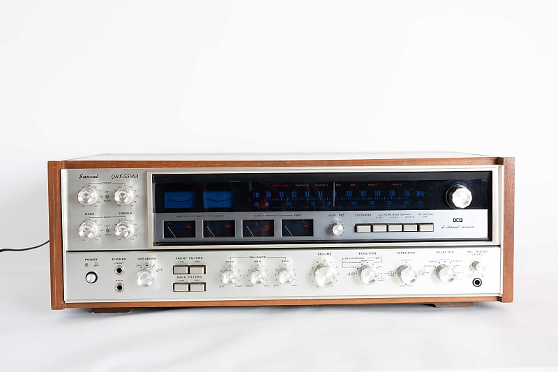 Vintage Sansui QRX-5500A // Quad Solid State Receiver | Reverb