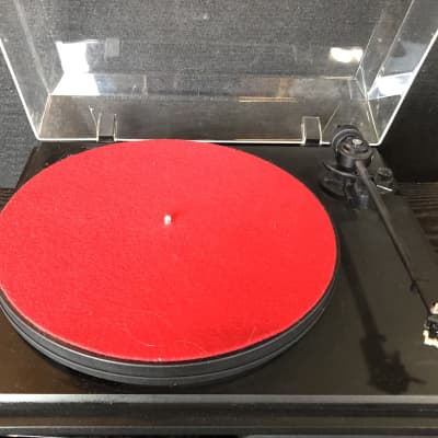 Revolver Rebel Turntable Black Ash W/ New Belt and Red Slip | Reverb
