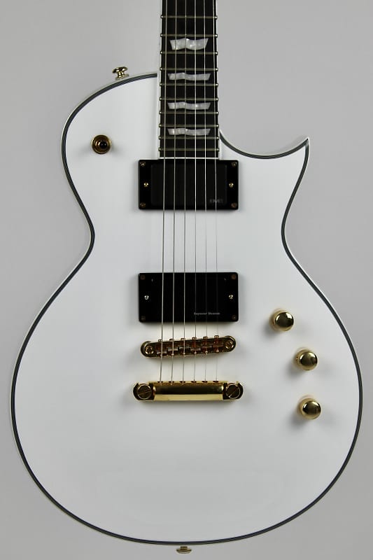 ESP LTD EC-1000T/CTM Snow White 2017 | Reverb