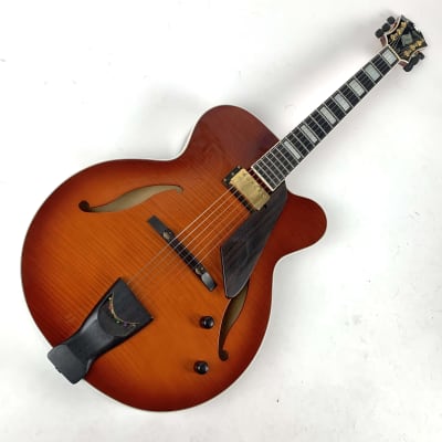 D'Aquisto Jazz Line DQ-JZ - Cherry Sunburst( Jim Hall Model) | Reverb