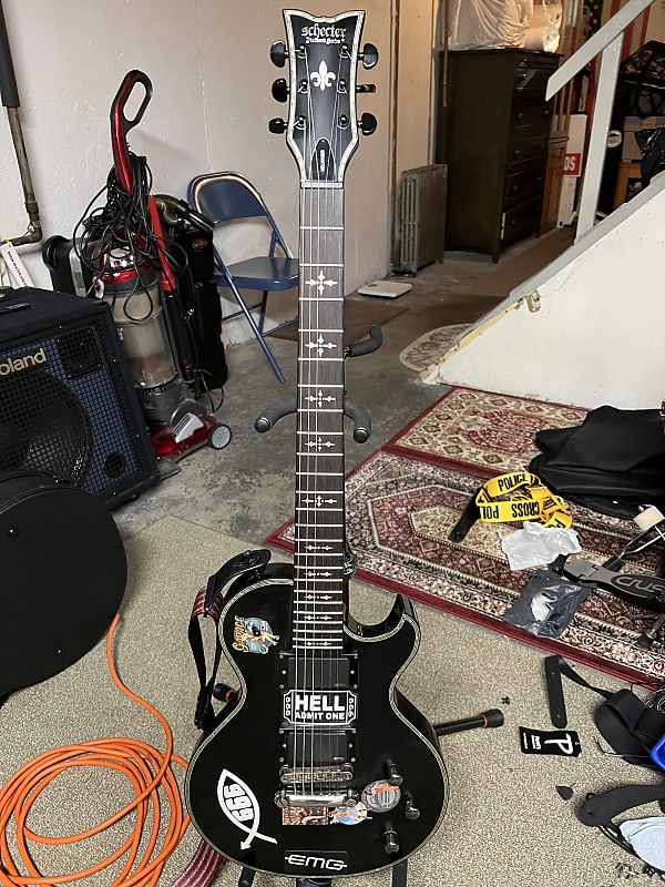 Schecter Hellraiser Singlecut - Black | Reverb