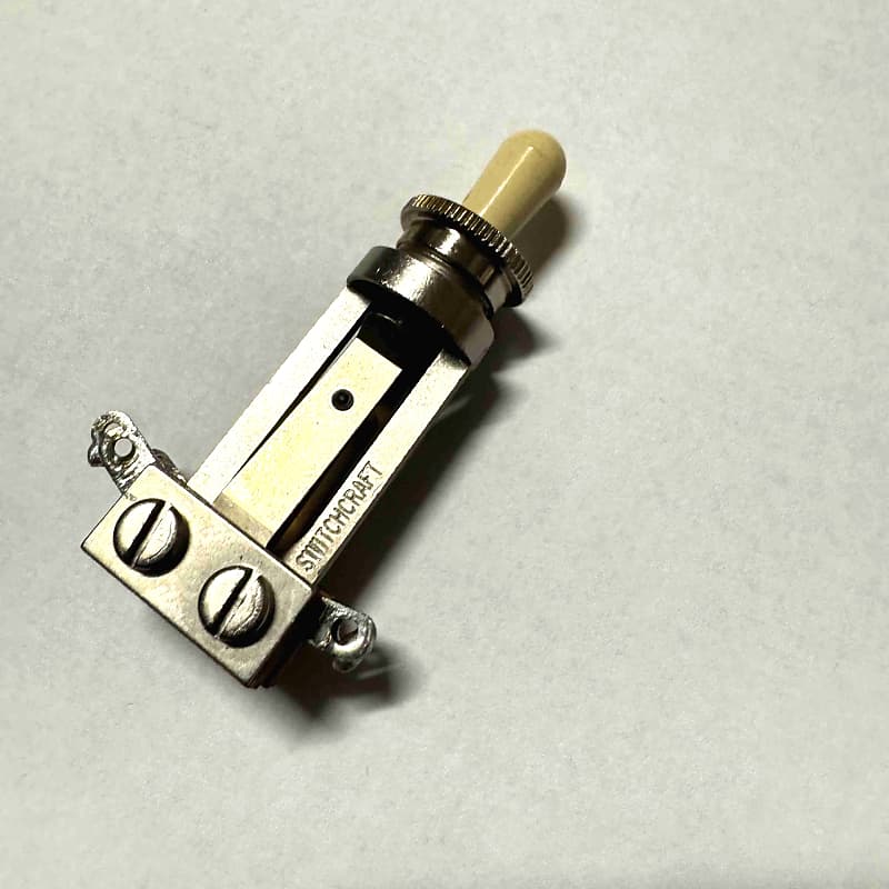 Switchcraft Cream Tip 3-way Toggle Switch for Gibson/Epiphone | Reverb