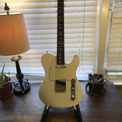 Fender custom Telecaster with Contoured Body 2021 Olympic | Reverb