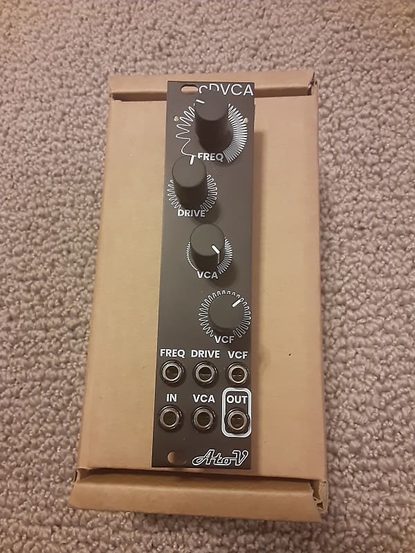 AtoVproject cDVCA VCA Eurorack module Class D 2021 | Reverb