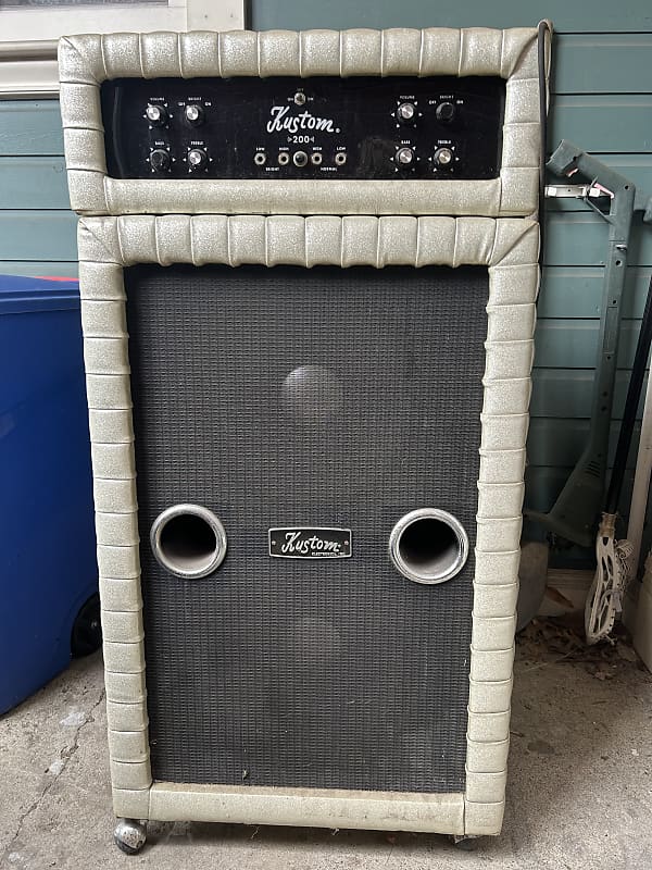 Kustom K 200B 1 1970s - Pearlescent padded plastic | Reverb