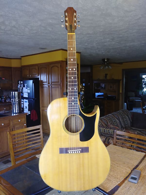 Handmade Six string acoustic, single cutaway 1977 - Spruce | Reverb